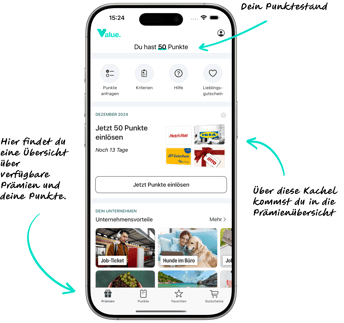 Wie funktioniert die Value-App?